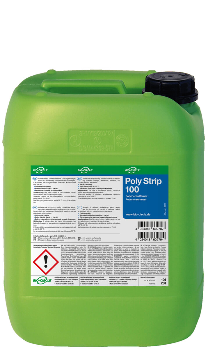 Poly Strip 100 | Poly Strip 100 | steel cleaners | Surface cleaners ...