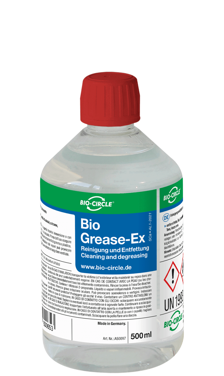 Bio Grease-Ex - Rückstandsfreier Reiniger mit ausgezeichneter Lösekraft ...